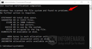 Cara Cek Kondisi Hardisk PC melalui CMD dengan Memperbaiki | Info Menarik