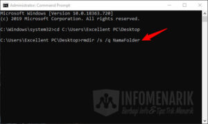 Cara Menghapus File dan Folder dengan CMD di OS Windows | Info Menarik