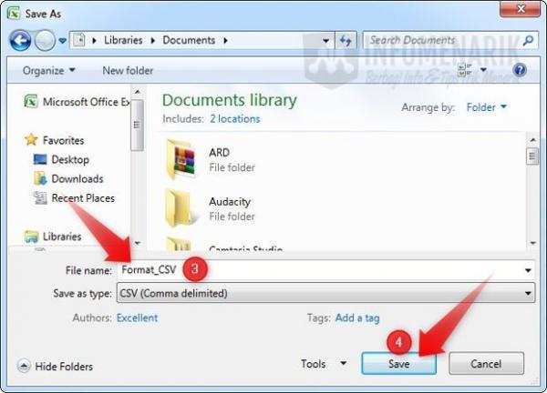 Cara Membuka dan Membuat File CSV di Excel dengan Mudah | Info Menarik