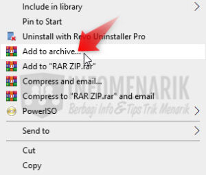 Cara Membuat File RAR dan ZIP di Windows 10 dengan Password | Info Menarik